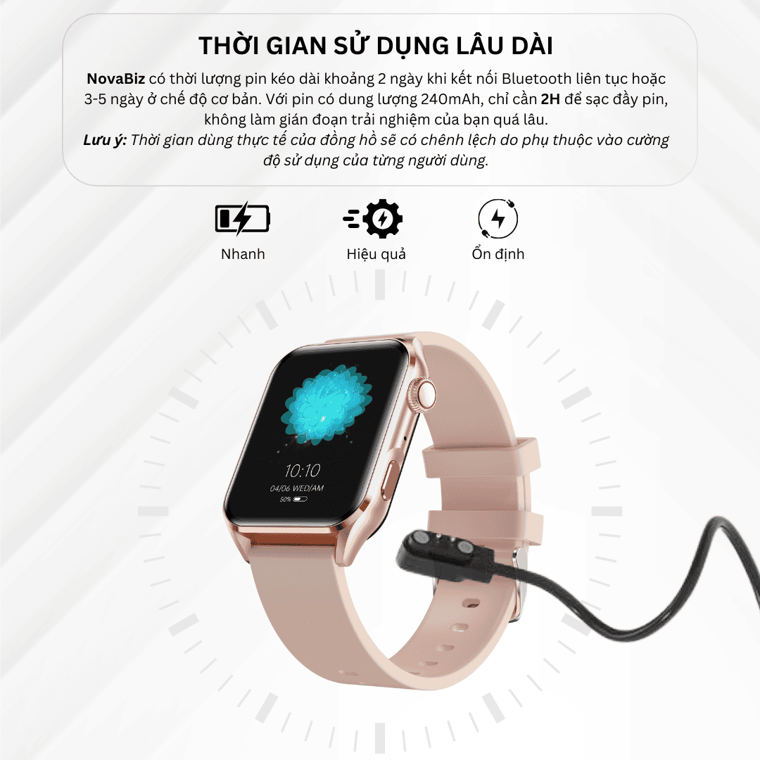 Đồng hồ thông minh Zobo NovaBiz - Màn hình AMOLED